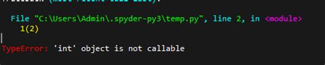 SOLVED TypeError Int Object Is Not Callable Python Pool