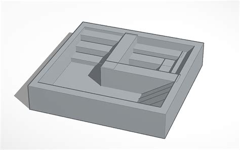 3d Design Pool With Hotub Tinkercad