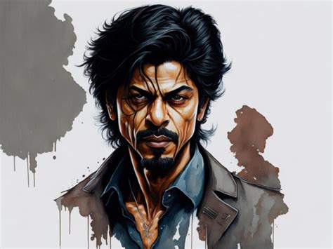 premium ai image shah rukh khan