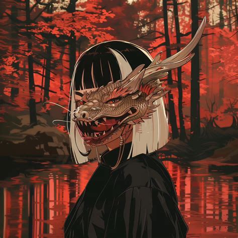 Bflyzone On Instagram Dragon Forest Spirit Fyp Foryou Anime Pfp