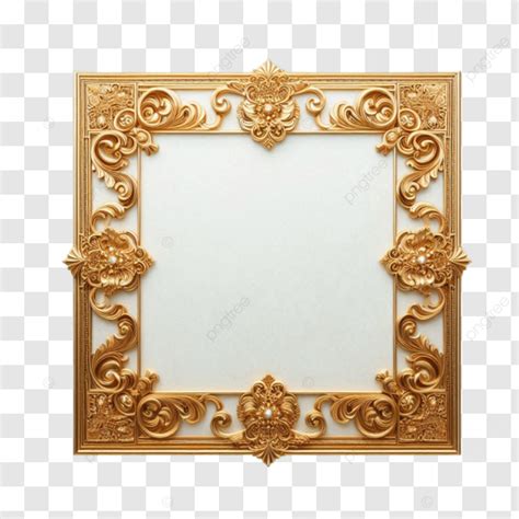 클리핑 패스를 사용하여 흰색 배경에 그림이나 그림을 위한 나무 프레임 클리핑 패스를 사용하여 흰색 배경에 그림이나 그림을 위한 나무 활기 없는 외딴 Png 일러스트 및