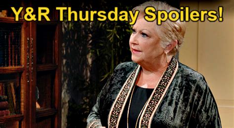 The Young And The Restless Spoilers Thursday October 24 Daniels