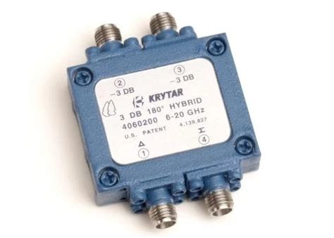 3 Db 180 Degree Hybrid Couplers Krytar