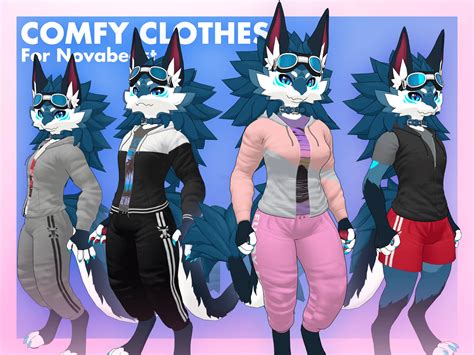 Comfy Clothes For Novabeast VRModels D Models For VR AR And CG Projects