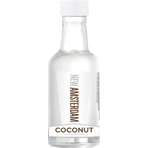 New Amsterdam Coconut Flavored Vodka 50 Ml Delivery Or Pickup Near Me