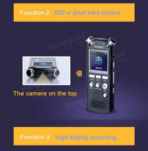 Mrobo M58 Mini Camera Pen HD Digital Audio Sound Voice Recorder ...