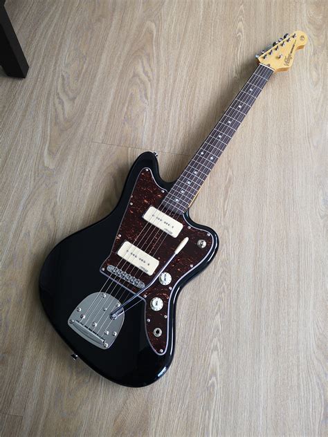 Jhs Vintage V65 Offset With Guitar Pusher Main
