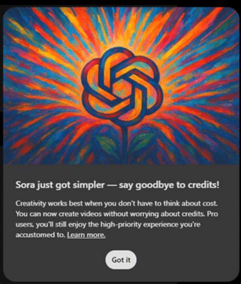 Openais Sora Eliminates Credit System Offers Unlimited Generations And Video For Chatgpt Plus