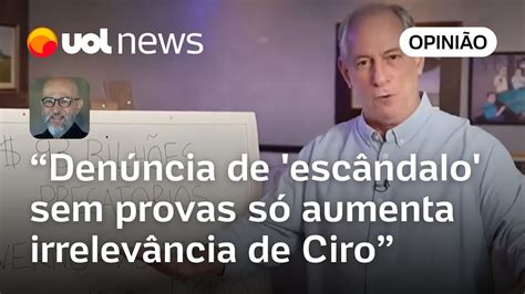 Ciro Faz Denúncia Irresponsável Caso Dos Precatórios é Escândalo Sem
