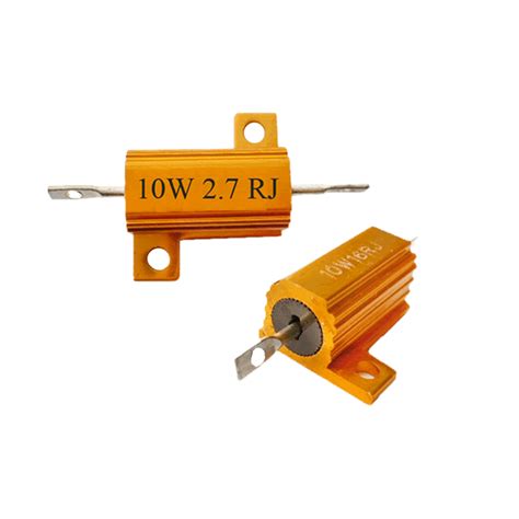 Rx24 Gold Case 1 Ohm 10 Watt Resistor