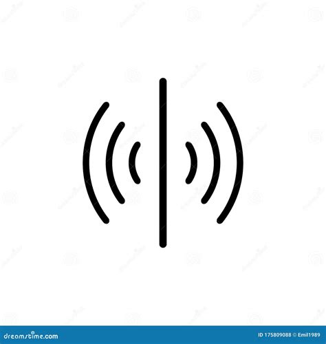 Sensor Icon Symbol Simple Design Stock Illustration Illustration Of