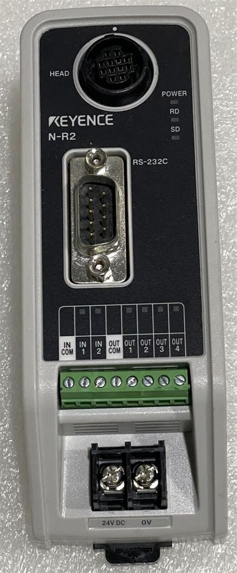 Keyence Sr 710 Barcode Reader N R2 Communication Module Novus Ferro Pte Ltd