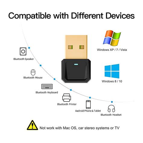 Bluetooth Usb Adapter 50 Desktop Computer Transmi Vicedeal