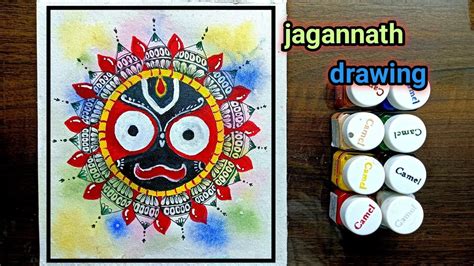 Ratha Yatra Special Drawing Jay Jagannath Mandala Art Step By Step