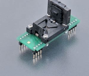 DIL8 QFN8 9 ZIF CS Programming Programmer Adapter Socket Converter Package UFDFPN Elnec