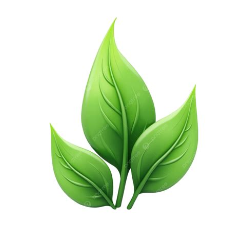 Green Leaf Illustration Eco Friendly Nature Design Green Leaf