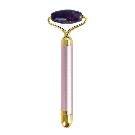 Amethyst Electric Jade Roller Facial Massager Jeoxi Gems