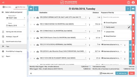 How To Use The Trip Auto Classification Feature In Mileagewise