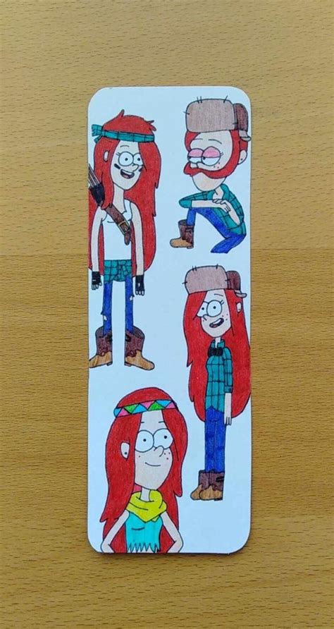 Made A Bookmark Of The Most Badass Girl In The World Rgravityfalls