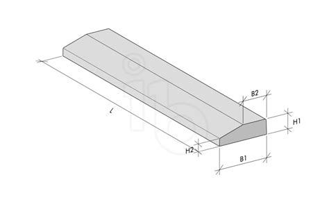 Holonite Schuine Dorpel Donkergrijs Nr X Mm Op Lengte D Ib Nl