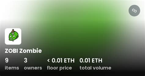 Zobi Zombie Collection Opensea