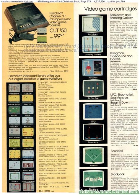 1979 The Video Game Catalog And Circular Ad Archive Spritecell