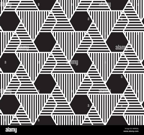 Vector Abstract Repeating Classical Background In Black And Whit Stock Vector Image And Art Alamy