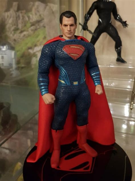 Mezco Batman V Superman Man Of Steel Manniple Custom Headsculpts