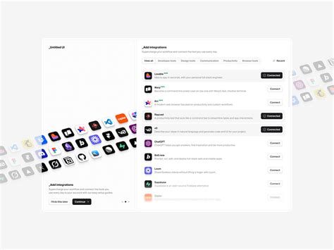 add integrations — untitled ui by jordan hughes® on dribbble