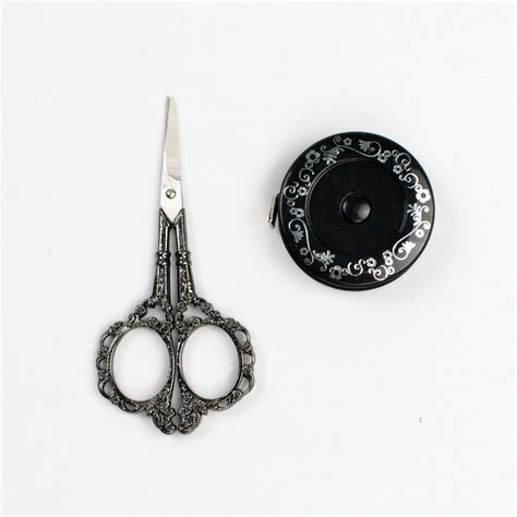 Klasse Classic Embroidery Scissors And Tape Measure T Set Homecraft Textiles