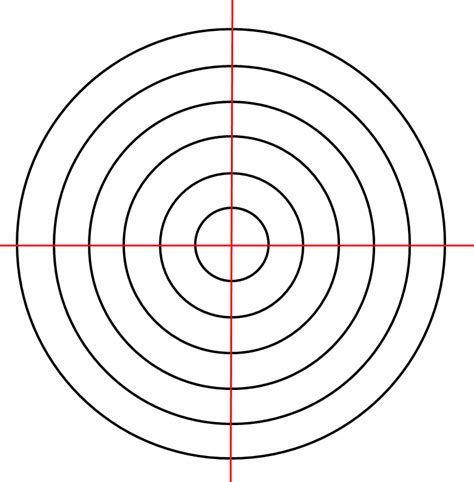 Concentric Circles Template