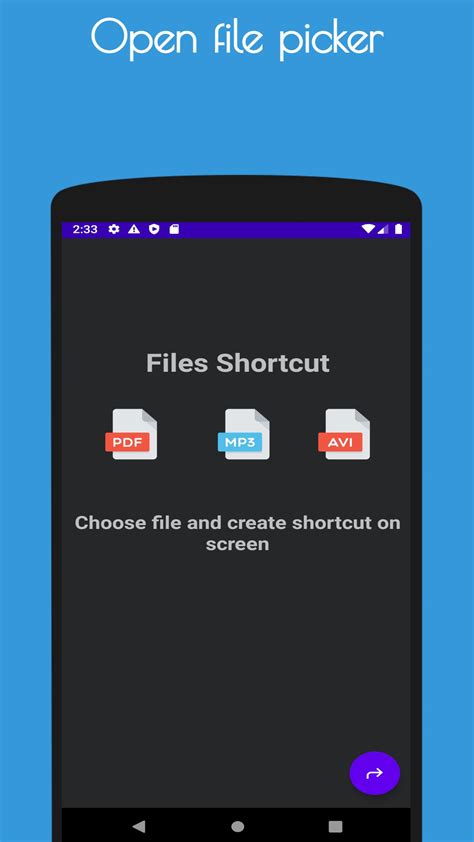 files shortcut apk for android download