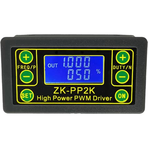 Zk pp2k Pwm Generador De Señal 8a Módulo Controlador De Motor lámpara