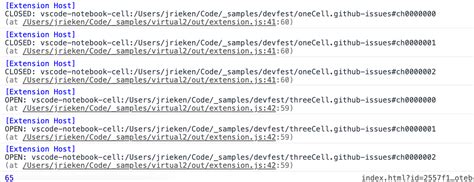 Notebook Errors From Renamed File Persist Issue Microsoft Vscode GitHub