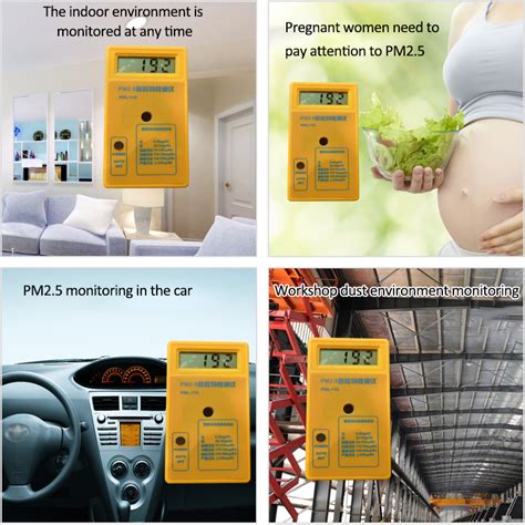 Pm2 5 Detector Air Monitor Particle Dust Air Teste Grandado