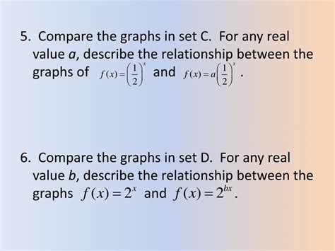 PPT TRANSFORMATIONS OF EXPONENTIAL FUNCTIONS PowerPoint Presentation ID
