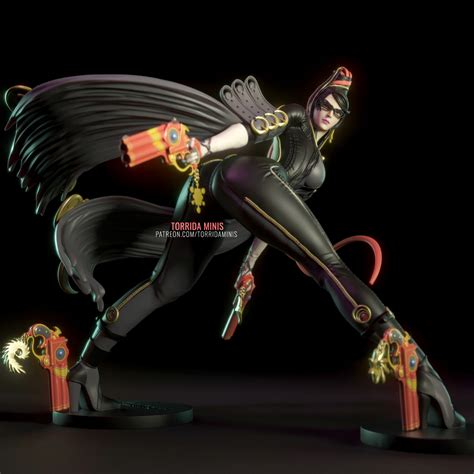 3d File Bayonetta 🧙‍♀️・model To Download And 3d Print・cults