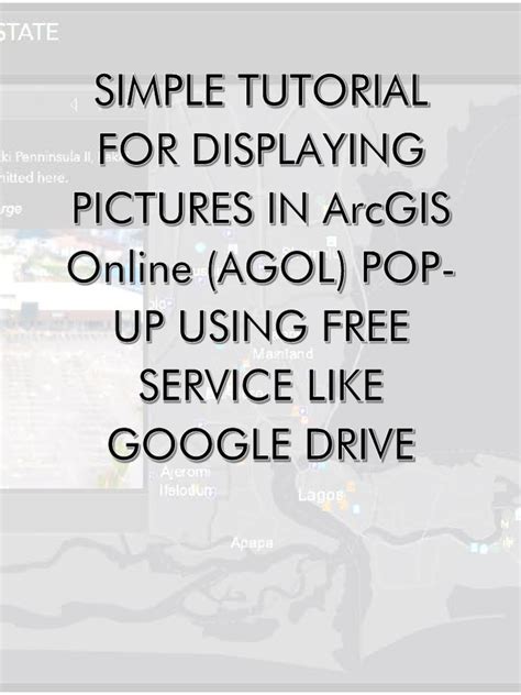 Agol Photo Tutorial Pdf Arc Gis Computer Science