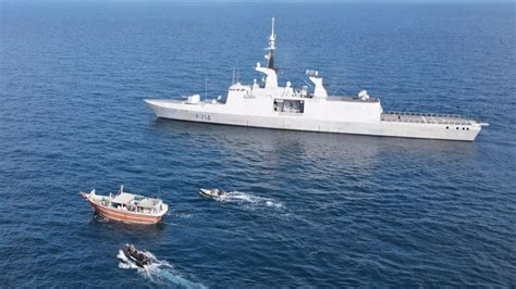 French Warship Seizes Illegal Drugs In North Arabian Sea United