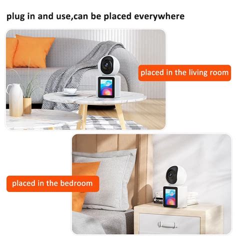 원격 제어 네트워크 Cctv 홈 안전 아기 모니터링 카메라를 따라 이동하는 3mp 실내 무선 Wifi 영상 통화