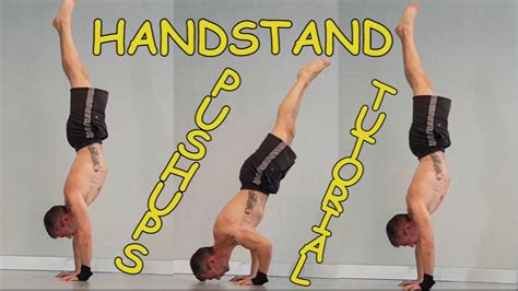 Handstand Pushups Tutorial Youtube