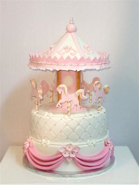 Carousel Decorated Cake By Elisabethcake Cakesdecor