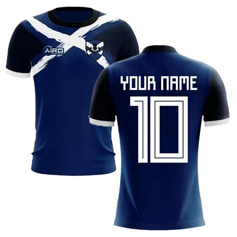 Airo Sportswear 2023 2024 Scotland Flag Concept Football Shirt Your