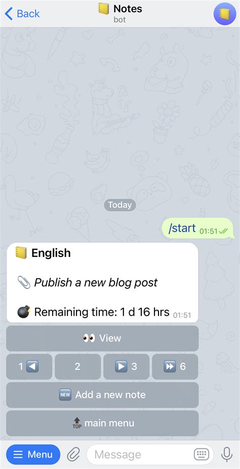 GitHub ArtemBurakov Telegram Notes A Telegram Designed To