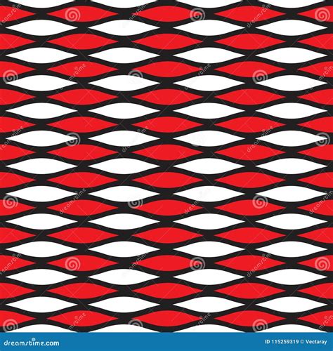 Seamless Abstract Vector Wave Pattern Texture Background Stock