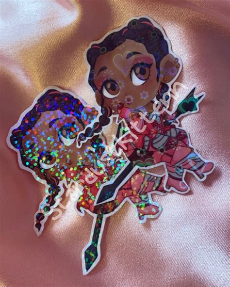 Apex Legends Rose Gold Loba Vinyl Stickers Etsy