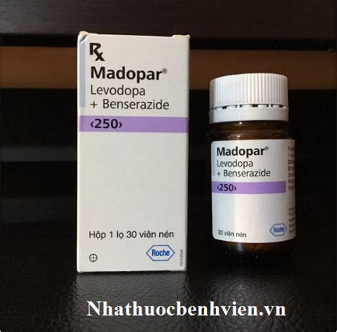 Thuốc Madopar Điều trị các dạng Pankinson Nhà Thuốc Bệnh Viện