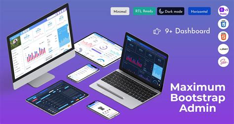 Bootstrap Admin Templates Dashboard With Admin Dashboard UI Kit