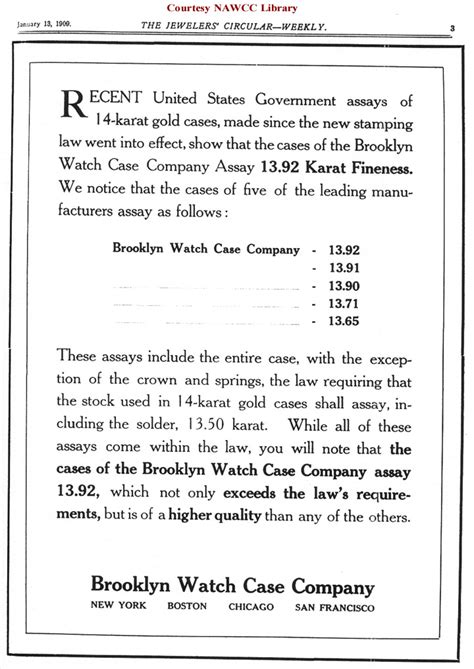 Us Assay Marks Warranted 14kp Nawcc Forums