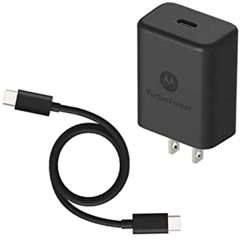 Cargador Turbo Power 30w Tipo C Tipo C Motorola